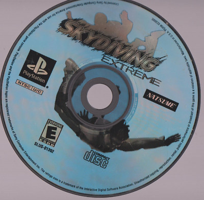 Skydiving Extreme (Sony PlayStation 1, 2000) – Disc Only Tested PS1 ...