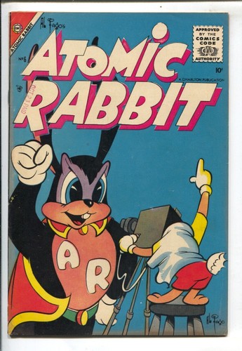 Atomic Rabbit #6 1957 - Charlton -VF - Comic Book | eBay
