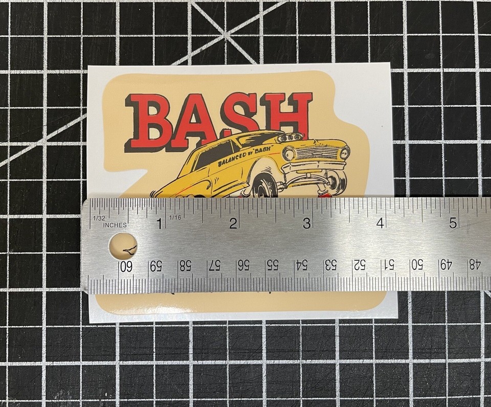 FRANK BASH Speed Equip. Phila. PA. NEW Vintage 60's Racing Sticker ...