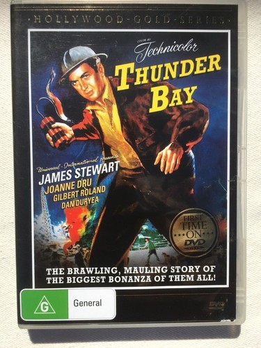 Thunder Bay (Classic James Stewart, Joanne Dru 1953 Adventure film on DVD) | eBay