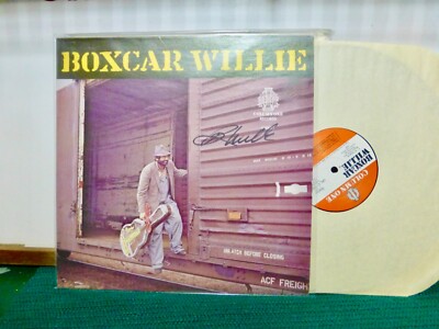 BOX CAR WILLIE SELF TITLED SIGNED NEAR MINT. LP | eBay