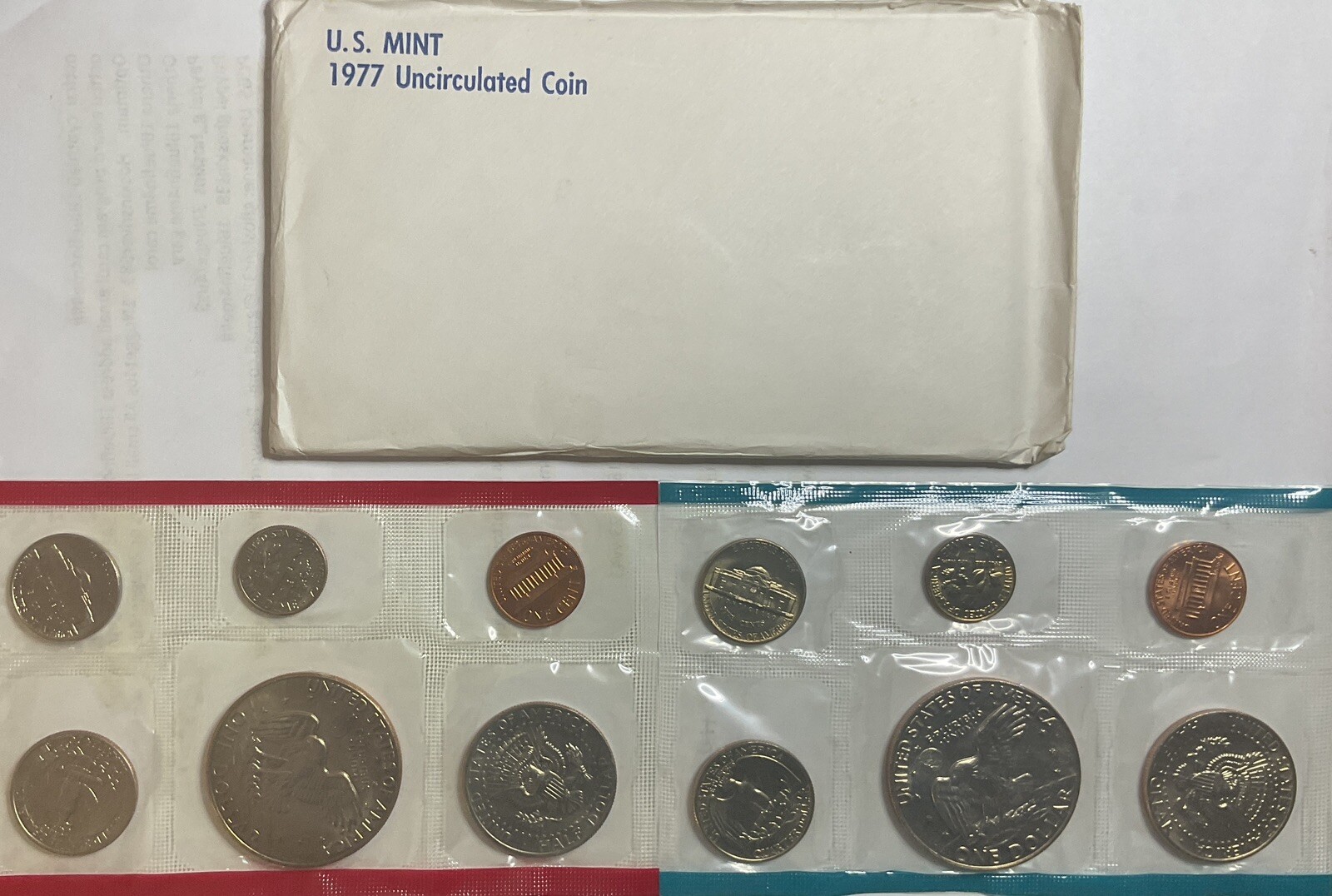 1977 & 1978 U S MINT UNCIRCULATED COIN SETS P & D | eBay
