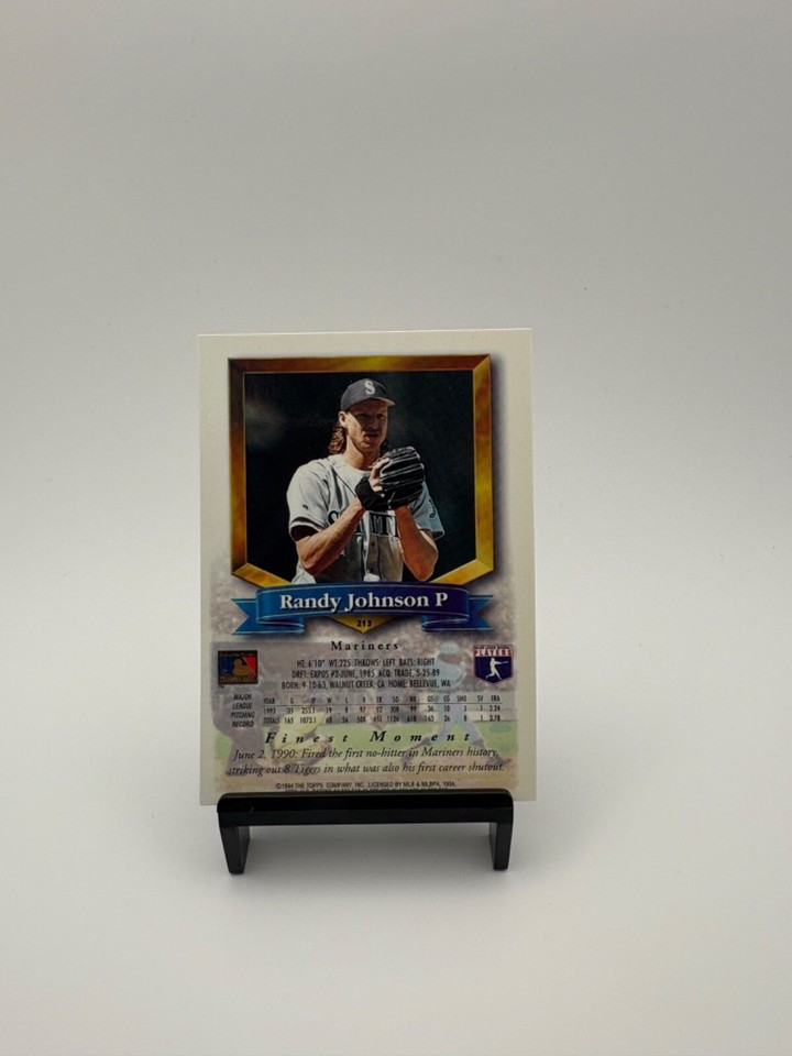 1994 Topps Finest - Randy Johnson #213 Seattle Mariners | eBay