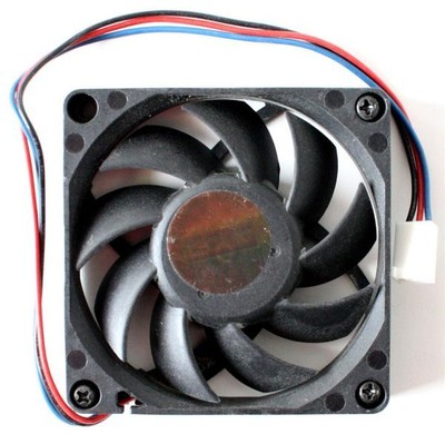 Delta dc brushless fan afb0712hhb dc12v 0.45a, 381866-001, 3-wire, 70mm ...