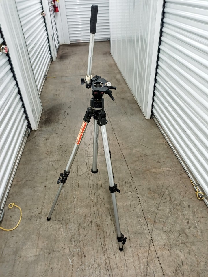 Bogen Manfrotto Professional Video Tripod with 3063 Fluid Head | eBay