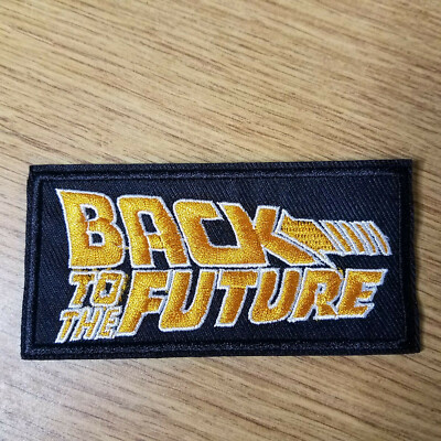 Back To The Future Logo Patch 4 inch | eBay