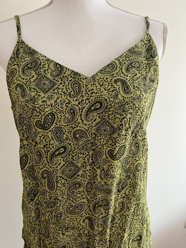 old navy sundress size 10 zip back spaghetti, strap, fun/ flirty ...