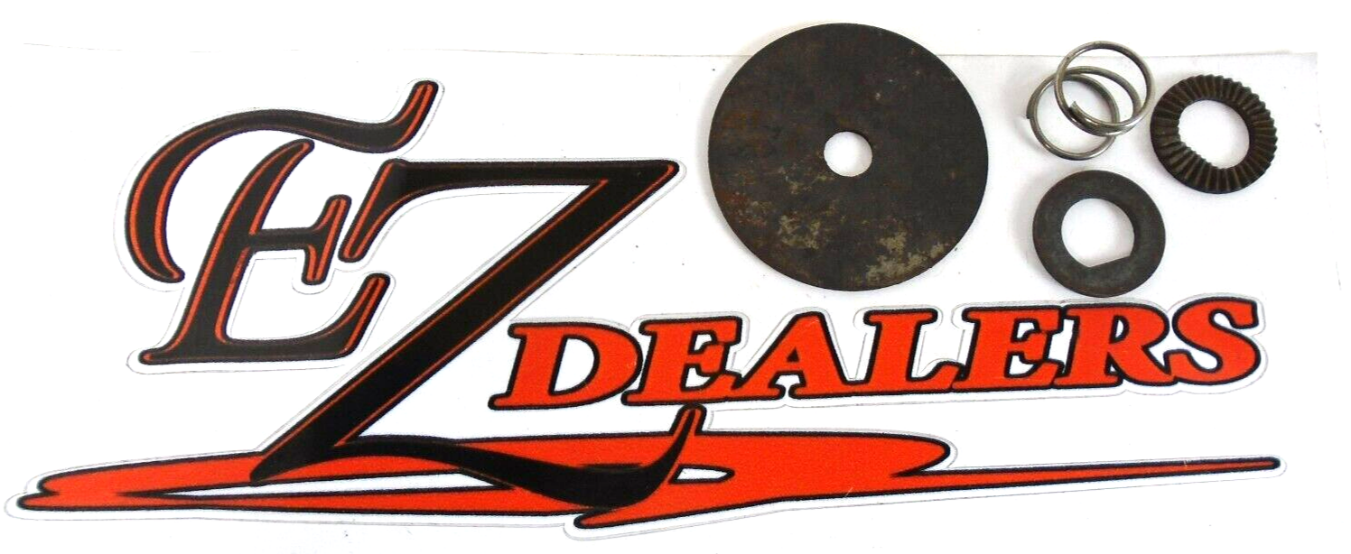 Vintage Snowmobile Recoil Assembly Washers & Spring for Retaining Plate ...