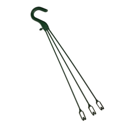 300mm Clasp Hanger (Green Color) x 20 pcs - Great for Hanging Pots | eBay