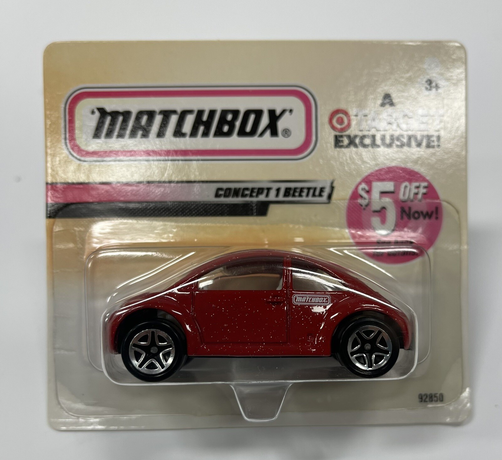 2000 MATCHBOX - CONCEPT 1 RED VOLKSWAGEN BEETLE - 1:64 TARGET EXCLUSIVE - NEW | eBay