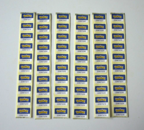 lot de 60 vignettes Pokemon Auchan | eBay