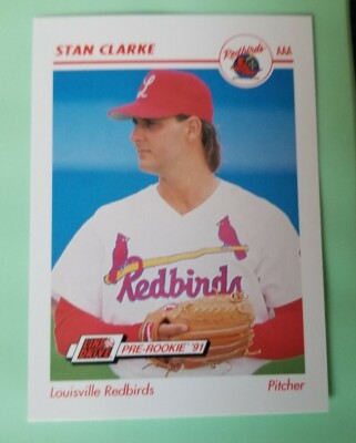 1991 Line Drive AAA Stan Clarke Louisville Redbirds #229 | eBay