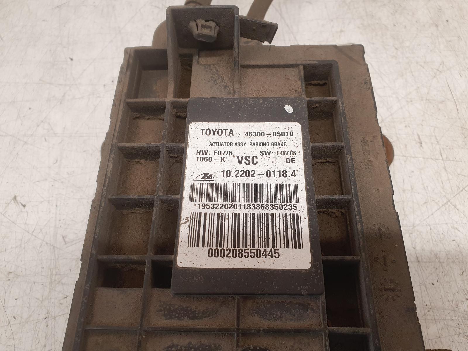 S38 Toyota AVENSIS 2010 Handbrake Actuator 46300-05010 for sale online ...