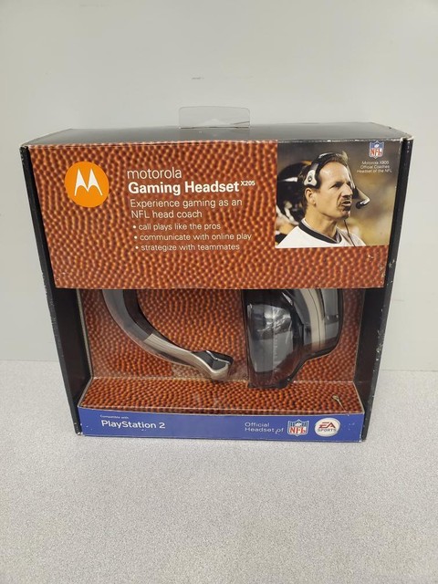 Motorola X205 Gray/Silver Headband Headsets for Microsoft Xbox 360 for ...