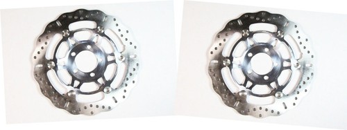 Polished Brake Rotor Front Set | eBay