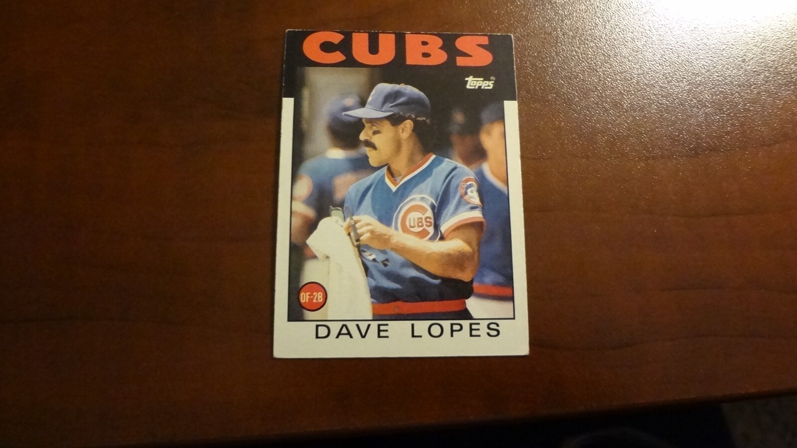 1986 TOPPS #125 DAVE LOPES BASEBALL CARD | eBay