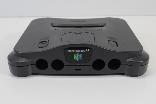 Nintendo 64 N64 Black Charcoal Gray Console Used OEM Replacement Shell ...