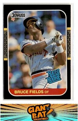 1987 Donruss #47 Bruce Fields Rated Rookie | eBay