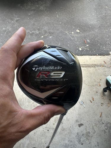 TaylorMade R9 Superdeep TP 9.5* Driver Right G-Tech Combo Flex # 163507 ...