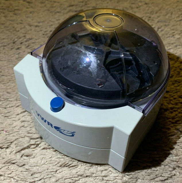 VWR Galaxy Ministar Mini Centrifuge 6 Place Rotor C1413 Kinetic Energy ...