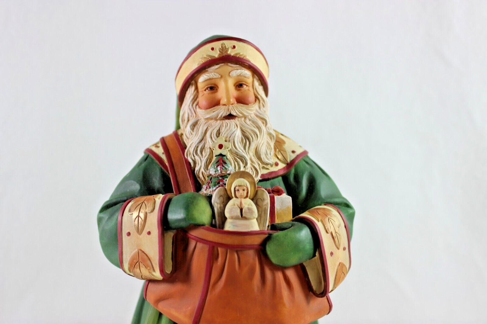 Santa 8" Figurine Wonders of Christmas Demdaco Judith Ann Griffith 2007 ...
