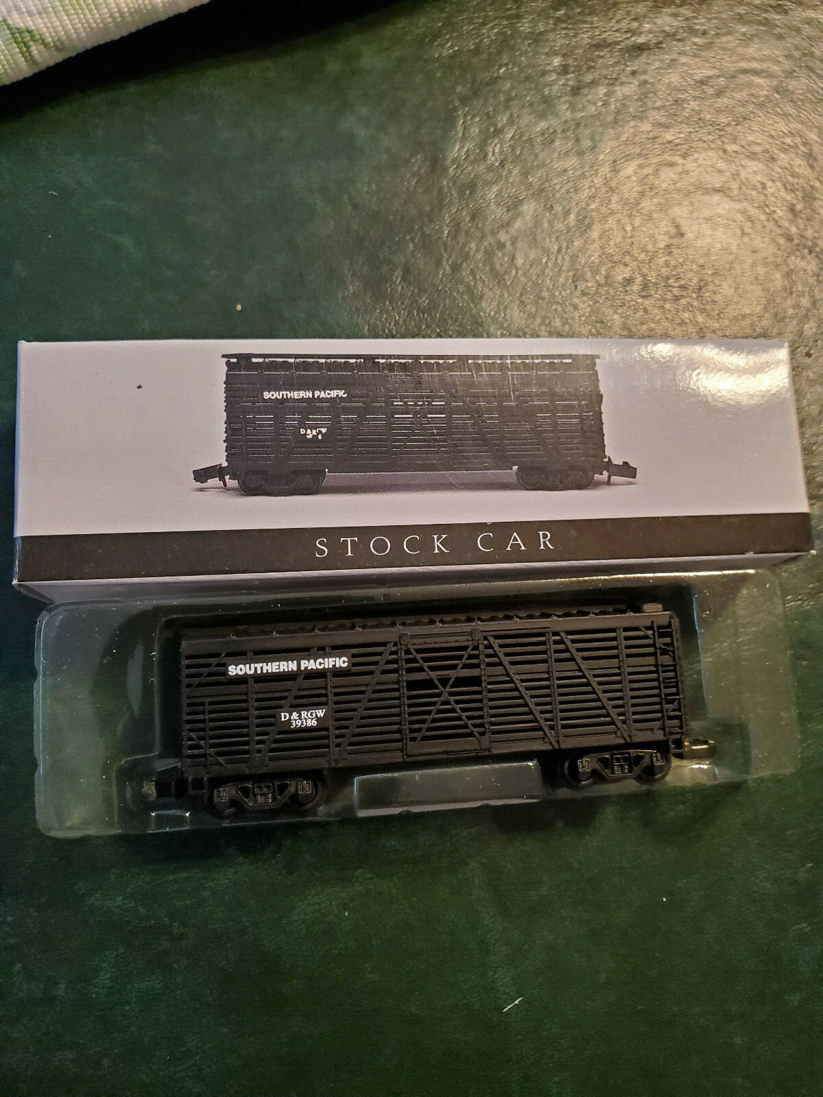 READERS DIGEST DIE CAST SOUTHERN PACIFIC STOCK CAR TRAIN (from 1990's ...