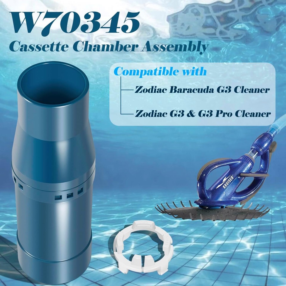 Baracuda Cassette Chamber with Compression Ring For Zodiac G3/G3 Pro ...
