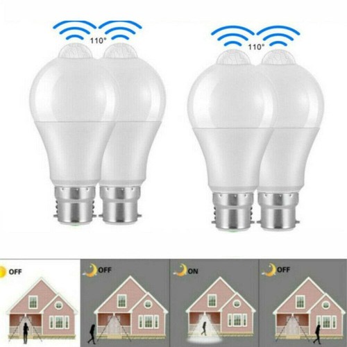 ON/OFF Sensor Globe Smart Bulb Motion Sensor LED Bulb Energy Saving ...