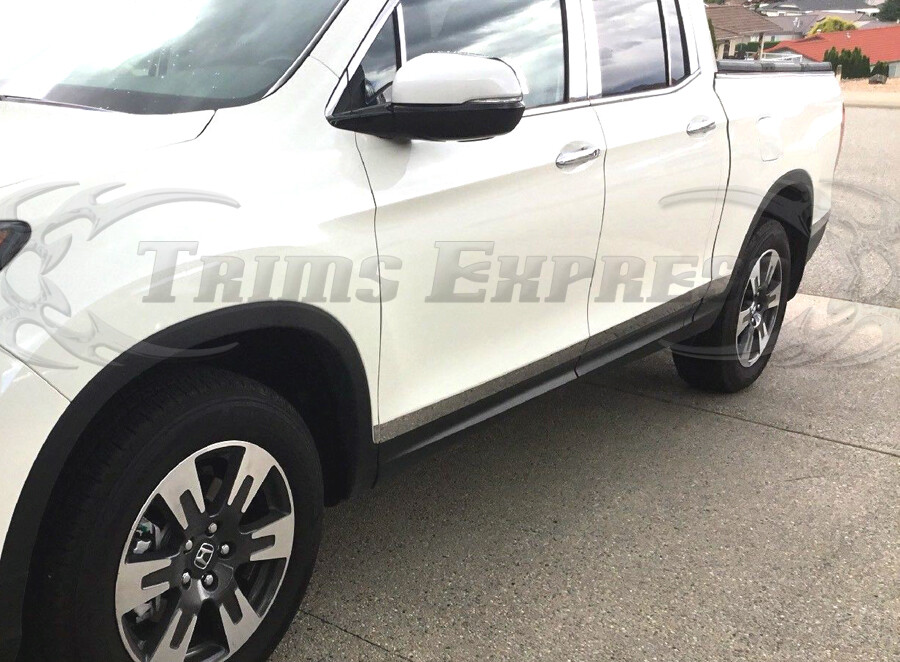 2017-2025 Honda Ridgeline Chrome Flat Body Side Molding Trim Accent ...