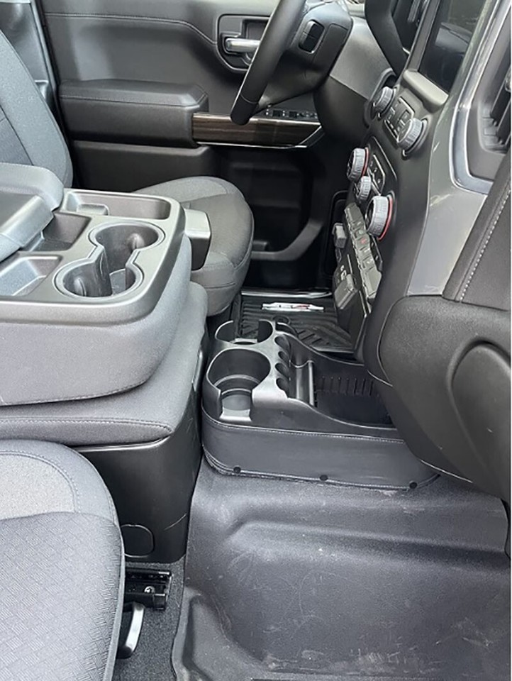 Universal Center Console Car Cup Holder Organizer Drink Truck Floor ...