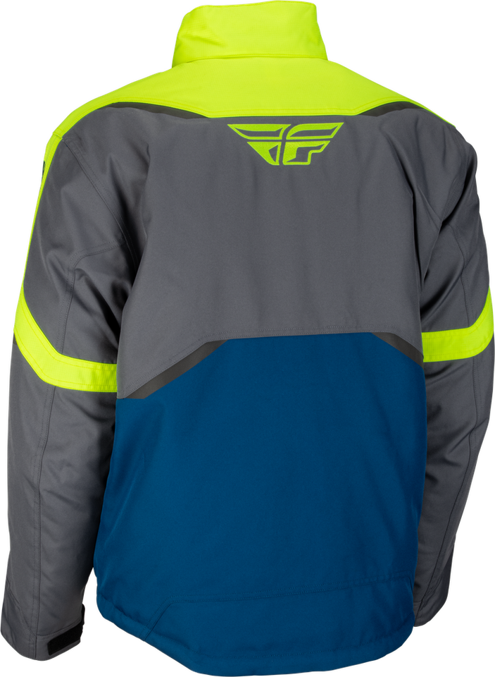 Fly Racing Outpost Jacket Snowmobile Waterproof Winter Reflective ...