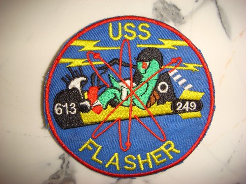 US NAVY USS FLASHER SSN - 613 SUBMARINE PATCH | eBay