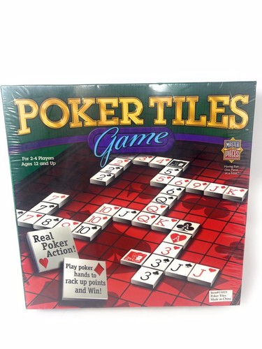 Poker Tiles Board Game MasterPieces Puzzle Co. 2005 | eBay