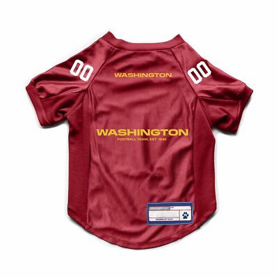 Little Earth Productions Washington Football Team Pet Stretch Jersey ...