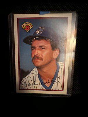 1989 Bowman - #132 Mike Birkbeck AUTOGRAPHED | eBay