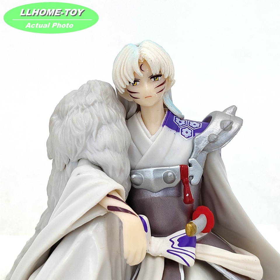 Anime Inu Sesshomaru Figure Noodle Stopper Statue Toy Doll Gift desk ...