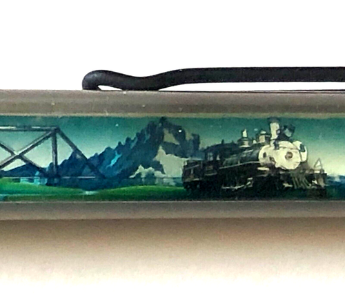 Colorado Railroad Museum Floaty Pen Moving Train Locomotive 1990 ...