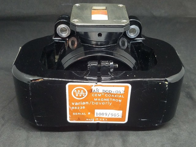 Varian Beverly Magnetron Electron Coaxial 88236 DOD Military Surplus ...
