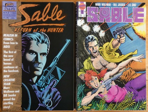 Sable Return of the Hunter #1-22 + 26,27 (1st Print) First Comics | eBay UK