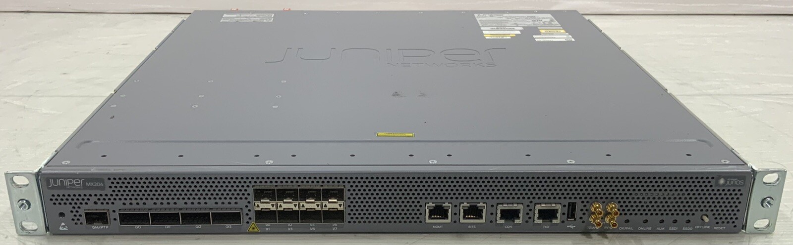 Juniper Networks MX204 24x10GbE, 4x40GbE, or 4x100GbE Universal Routing ...