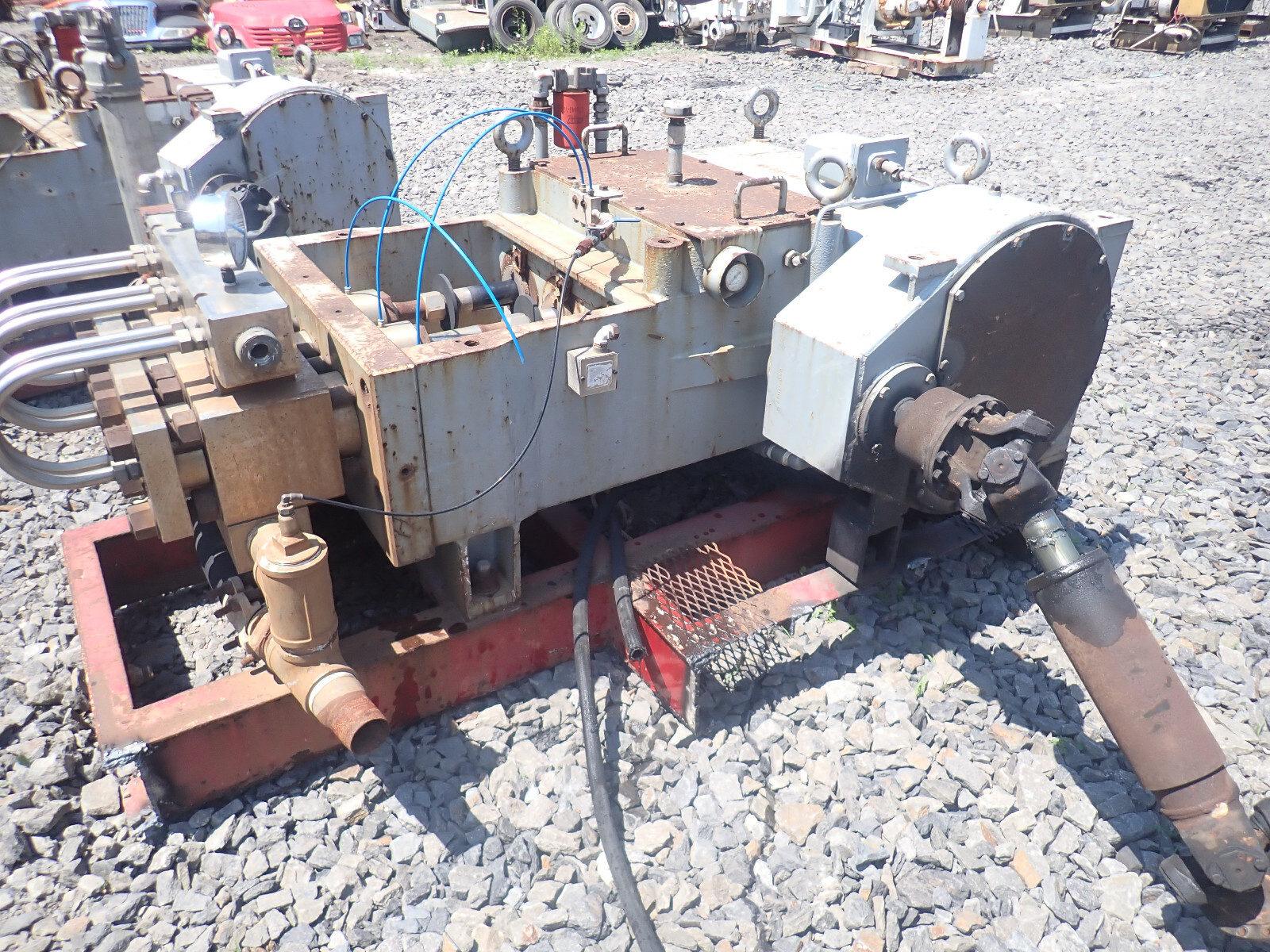 NLB Corp Triplex Pump 7400DG-2 1/16 Stainless Steel Head 7000 PSI ...