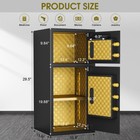 6.5 Cub Extra Large Home Safe Box with LED Screen & Double Door ...