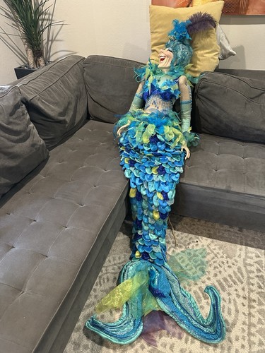 Katherine's Collection Life Size Mermaid Doll Abd Sea Horses !!!! | eBay