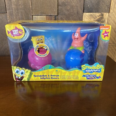 Spongebob & Patrick Push N Go jellyfish racers 2021 Viacom | eBay