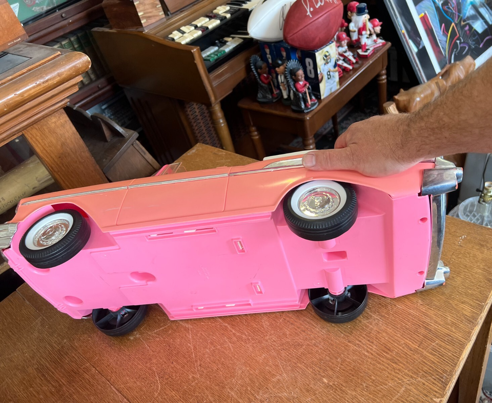 Vintage Barbie Car Faded Pink 57 Chevy Belair Convertible | eBay