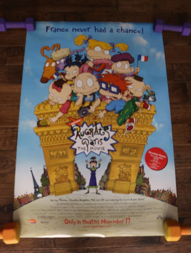 VINTAGE Rugrats In Paris The Movie 2000 Original Movie Poster 27x40 ...