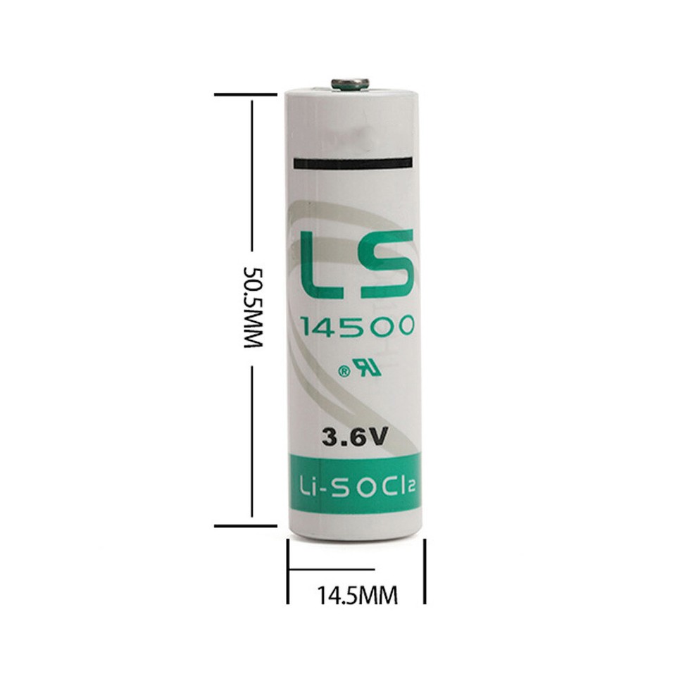 1pcs 3.6V 2600mAh LS14500 AA Li-ion Battery for LS14500 Backup Battery ...