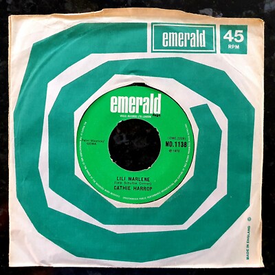 Cathy Harrop - Lili Marlene / A Rose Is A Rose - Rare 1970 7" | eBay