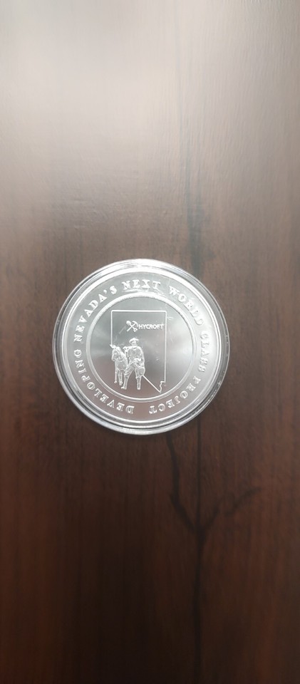 Nevada Hycroft AMC Silver rounds Mint Limited Edition Coin 1 /3000 | eBay