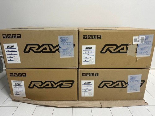 JDM Wheels RAYZ 19x8.5J 5x114.3 45 Gram Lights 57XR Set4 | eBay